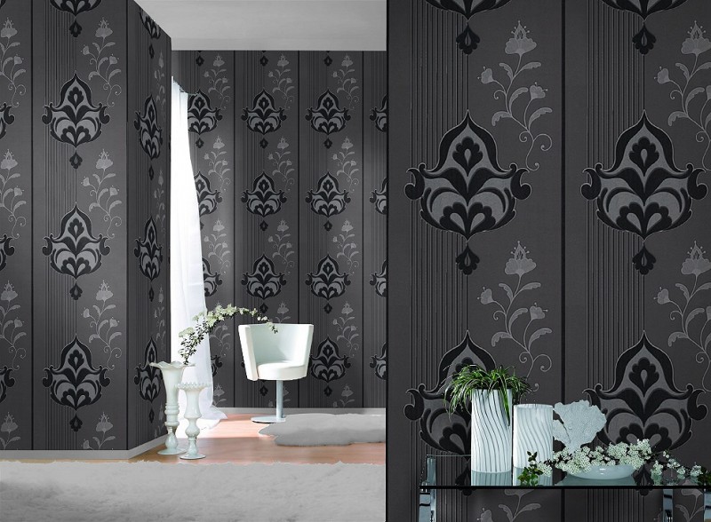 Barok behang voor een weelderige muur - Behang: ideëen, tips en de ...