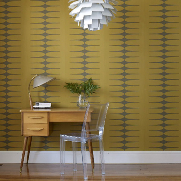 Vintage behang van Hemingway design - Behang: ideëen, tips en de ...