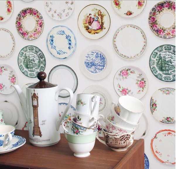 Oud-Hollands theelepeltjes behang - Behang: ideëen, tips en de nieuwste ...